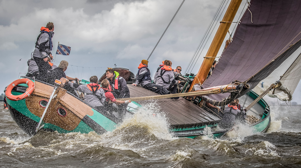 Racing Traditional Dutch Cargo Barges » Sailing To Win Blog!