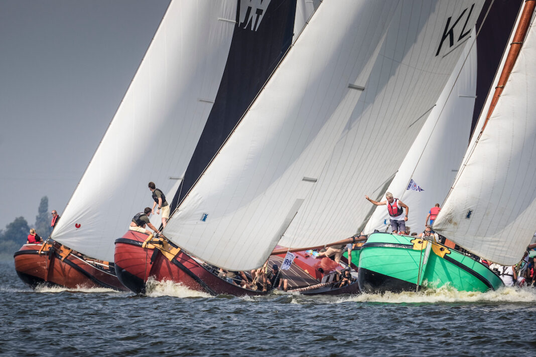 Racing Traditional Dutch Cargo Barges » Sailing To Win Blog!